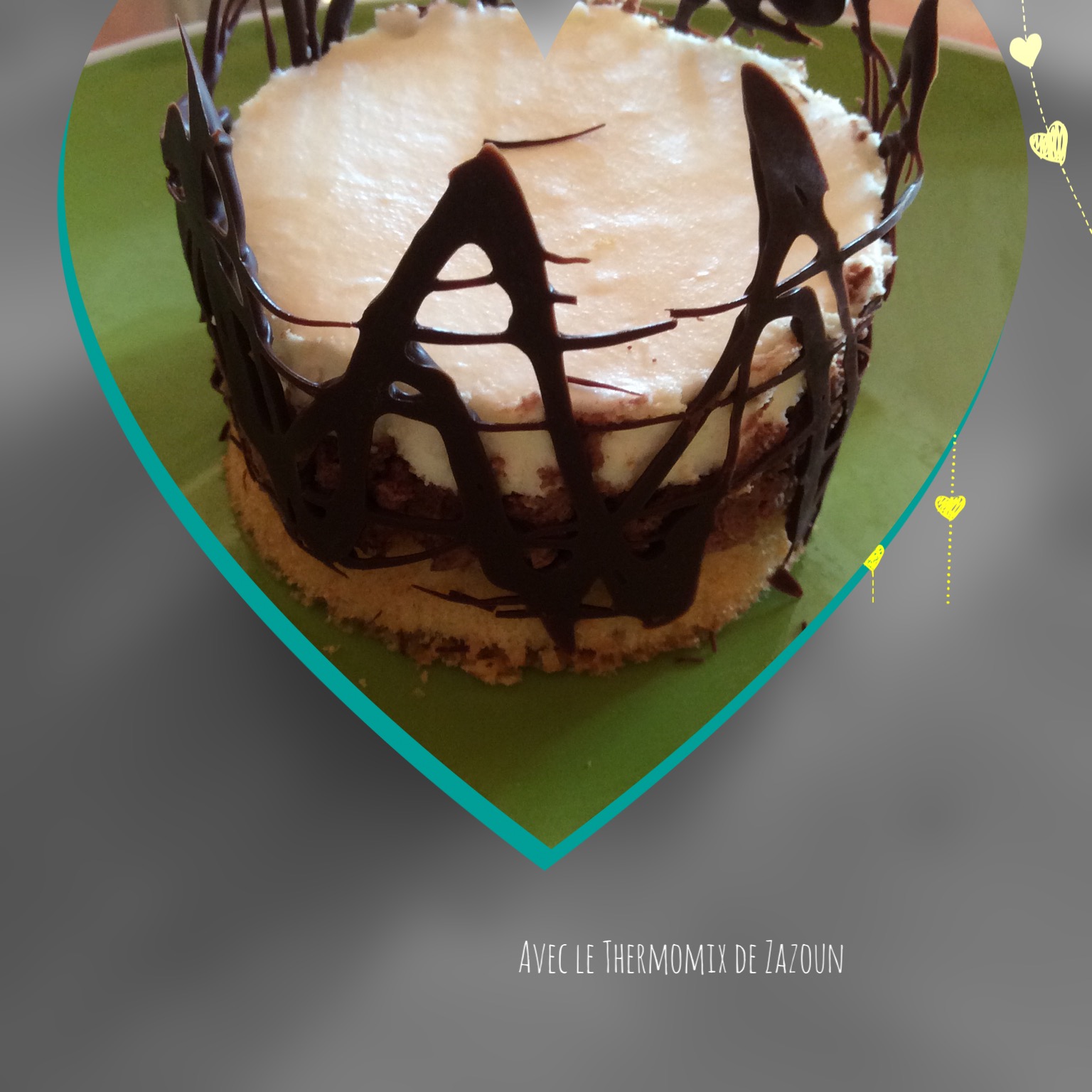 Gâteau royal aux deux chocolats thermomix | Avec le Thermomix et le ...