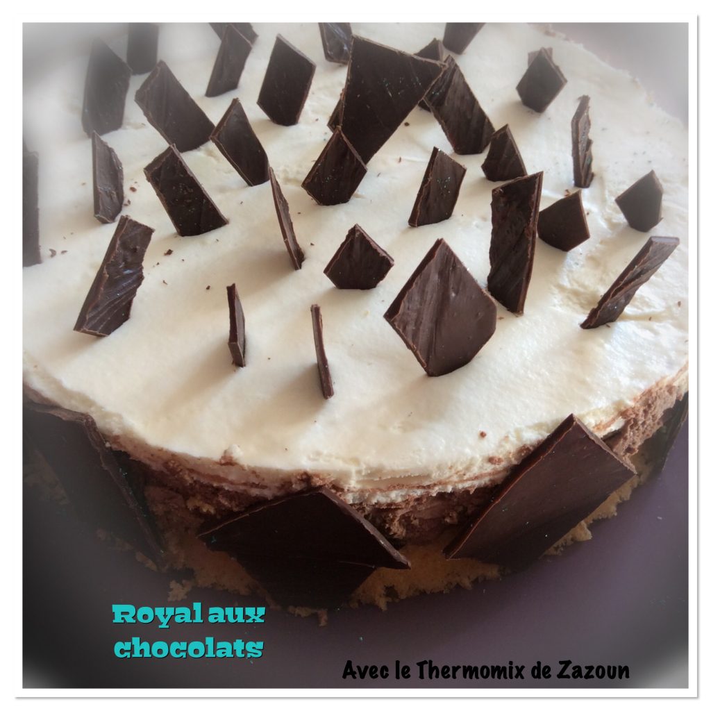 Gâteau royal aux deux chocolats thermomix | Avec le Thermomix et le ...